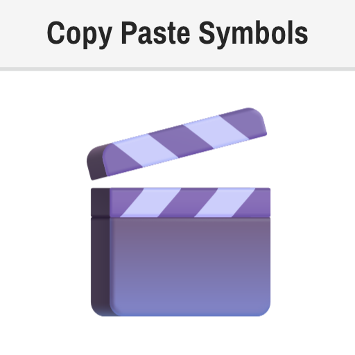 Clapper Board Emoji Copy and Paste Text, 🎬 Meaning, Unicode