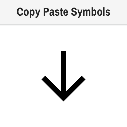 Down Arrow Symbol Copy and Paste Text, ↓ Meaning, Unicode