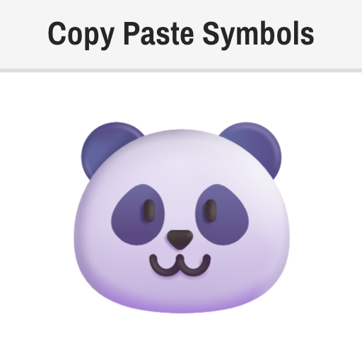 Panda Emoji Copy and Paste Text, 🐼 Meaning, Unicode